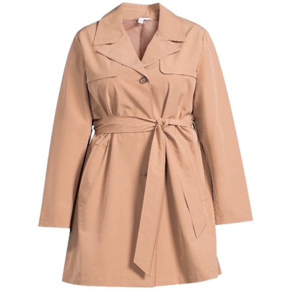 Time and Tru | Jackets & Coats | New Nwt Time True Belted Womens Trench ...
